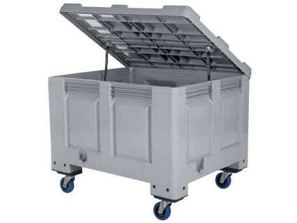 Pallet boxes on wheels - Transoplastshop