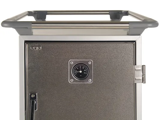 Insulated container with thermometer - Transoplast