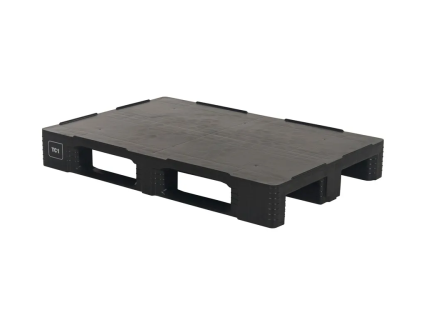 Plastic Euro pallets 1200 x 800 mm - Transoplast ️
