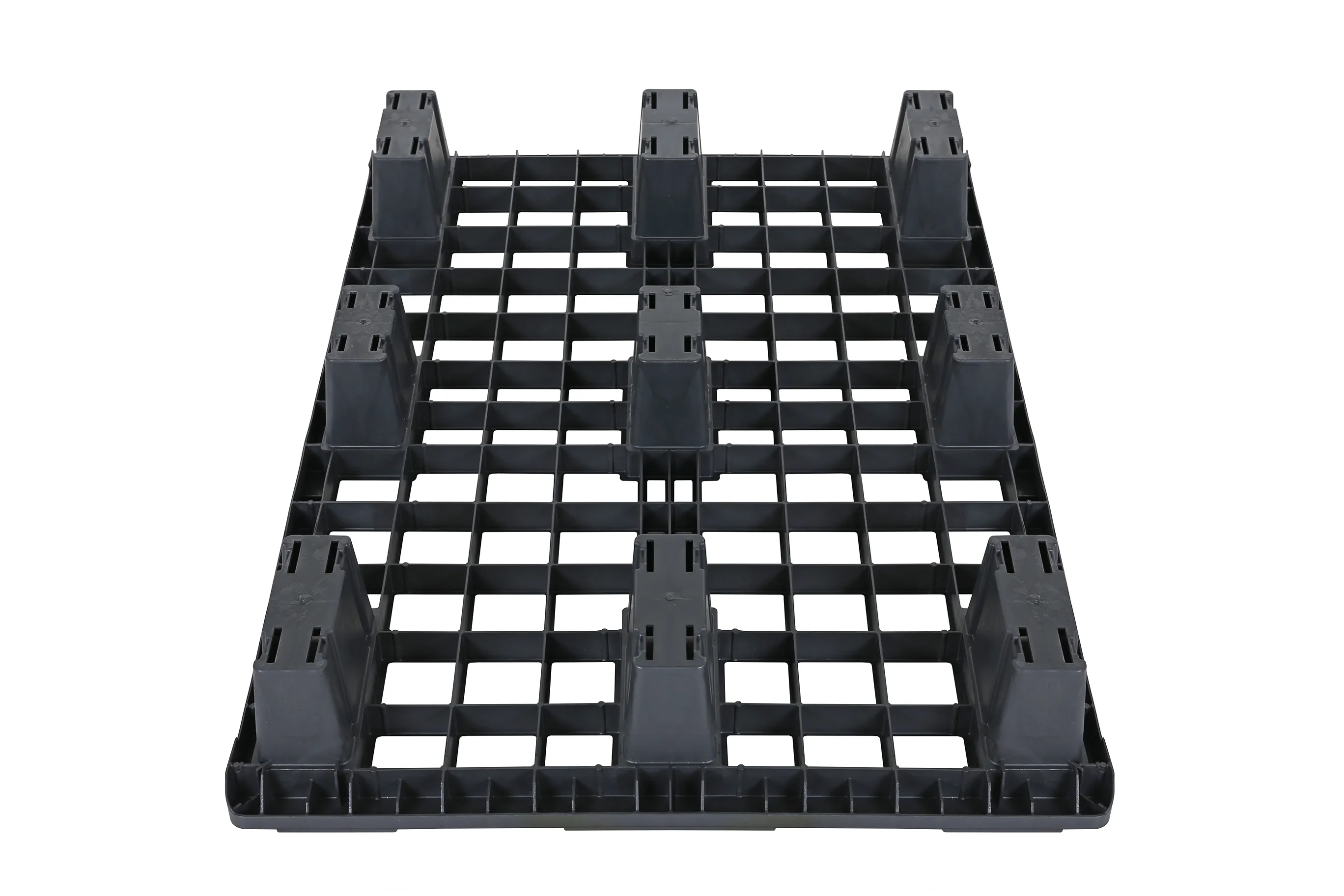 Plastic export pallet - 1200 x 800 mm (9 feet - nestable) - Transoplastshop