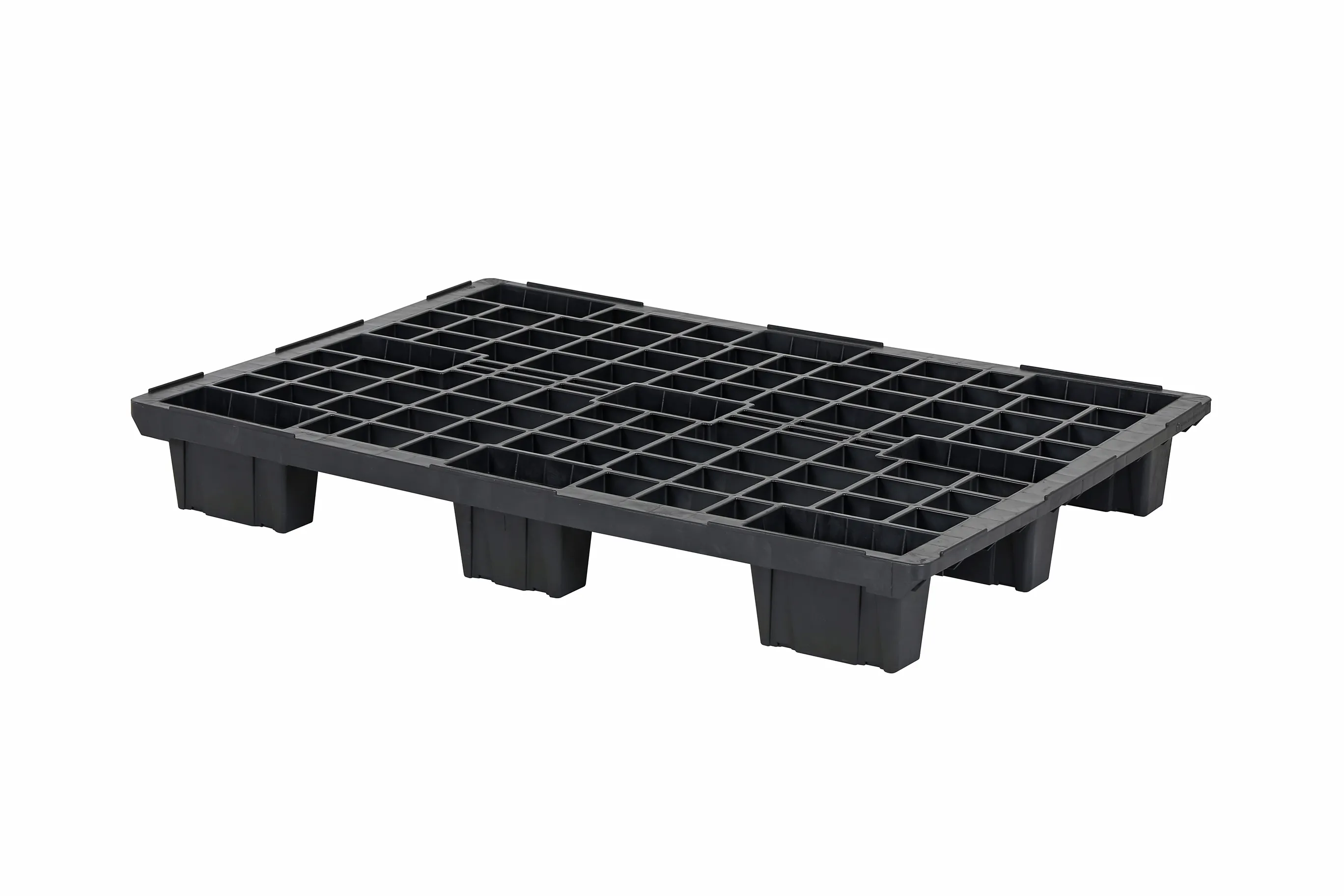 Plastic export pallet - 1200 x 800 mm (9 feet - nestable) - Transoplastshop