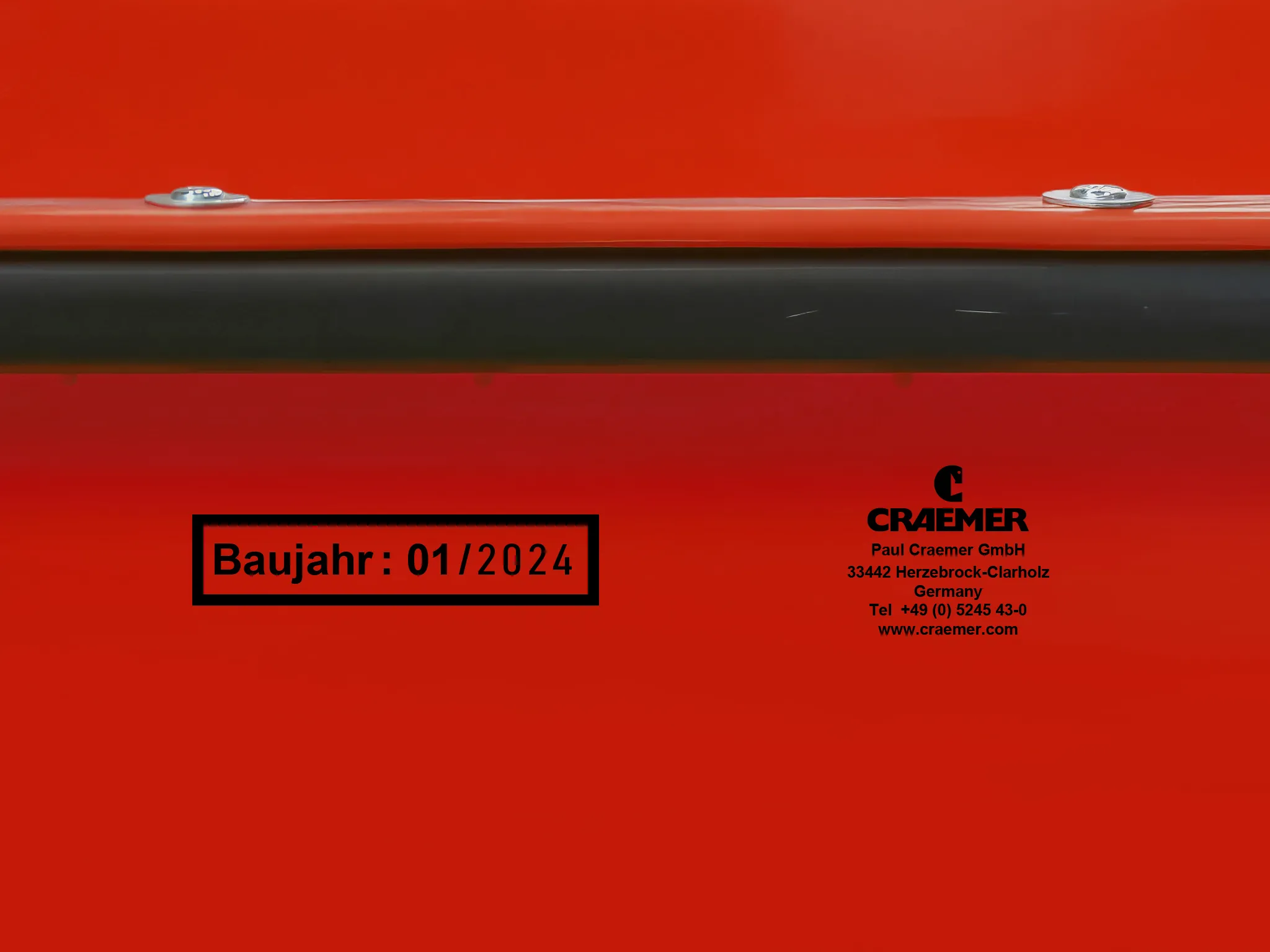 FMK mortar tub - 200 liter - Red - Transoplastshop