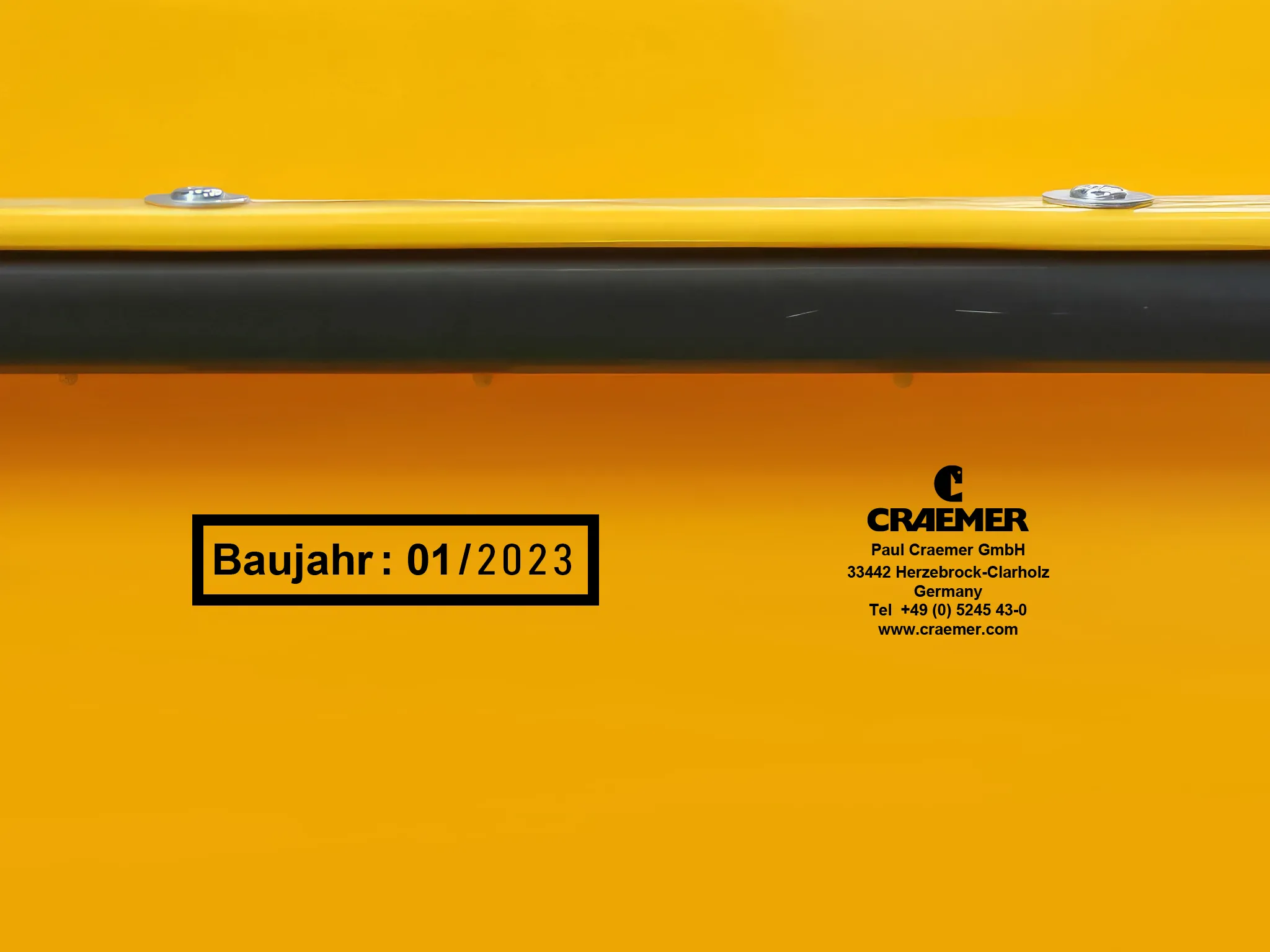 FMK mortar tub - 200 liter - Yellow - Transoplastshop