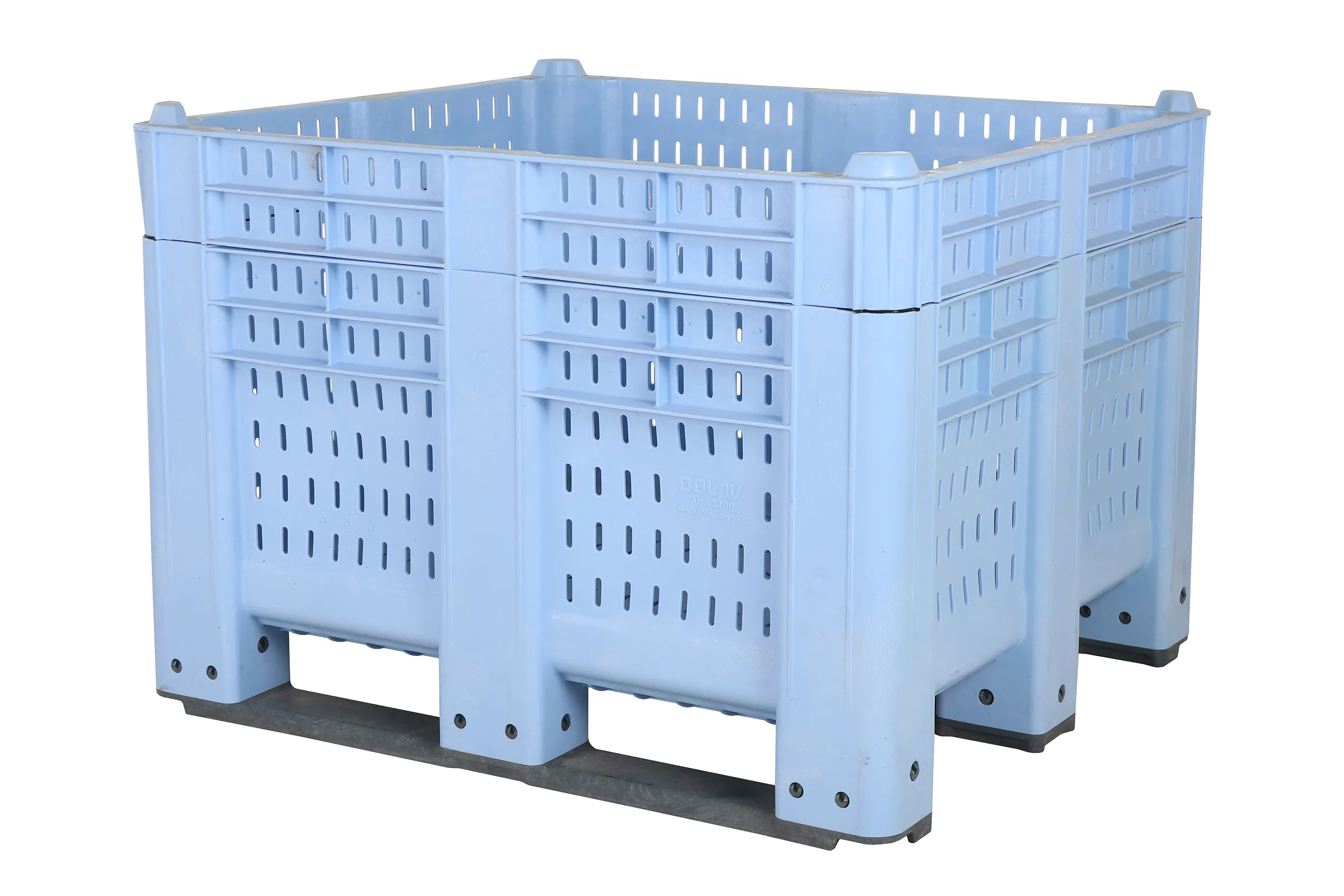 SALE - MAXI BOX plastic palletbox - 1300 x 1150 mm - perforated ...