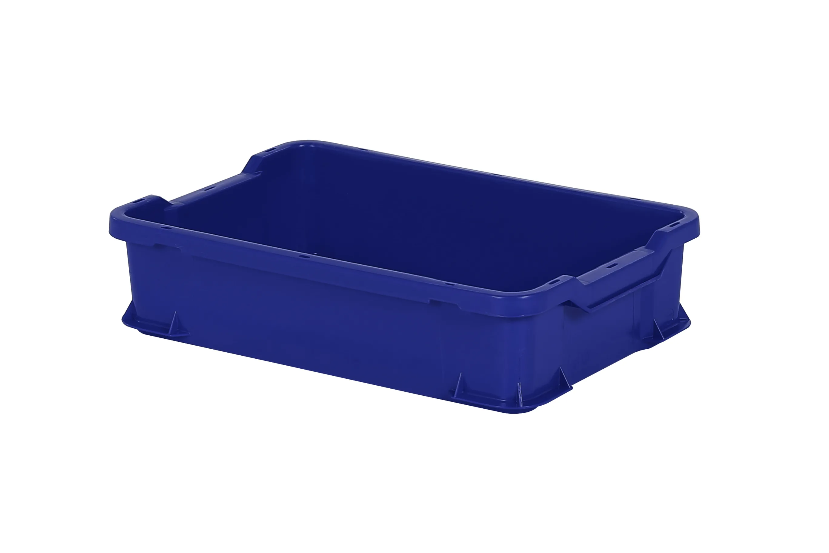 Unibox 600x400xH145mm blau - Transoplastshop