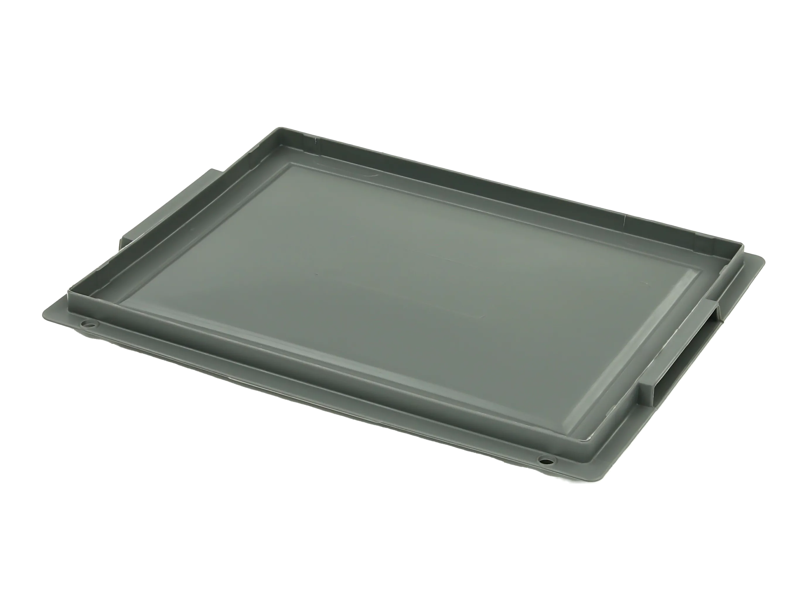 Lid For Euro Containers 400 X 300 Mm Grey Transoplast