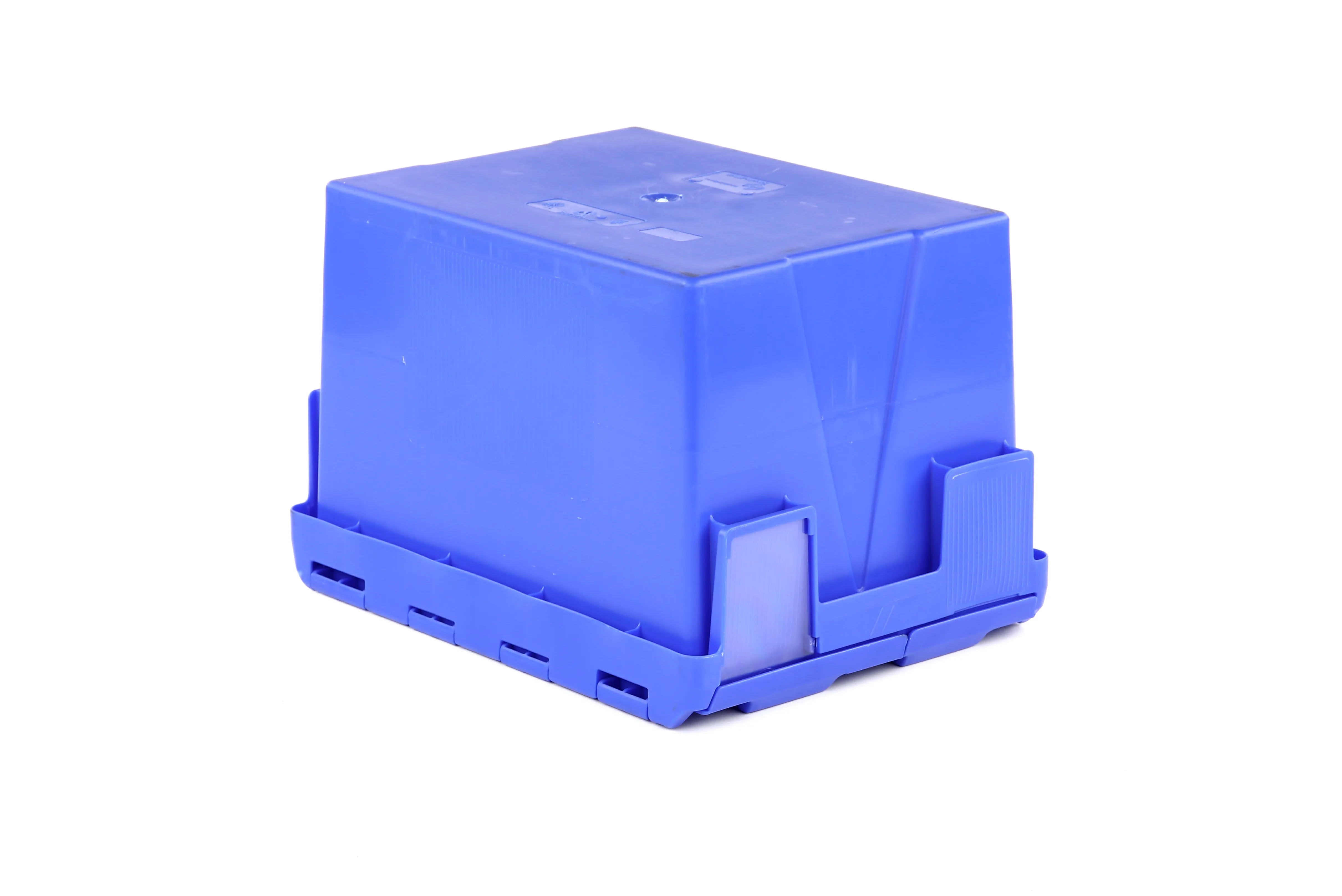 Distribution bin - 400 x 300 x H 264 mm - blue - Transoplast