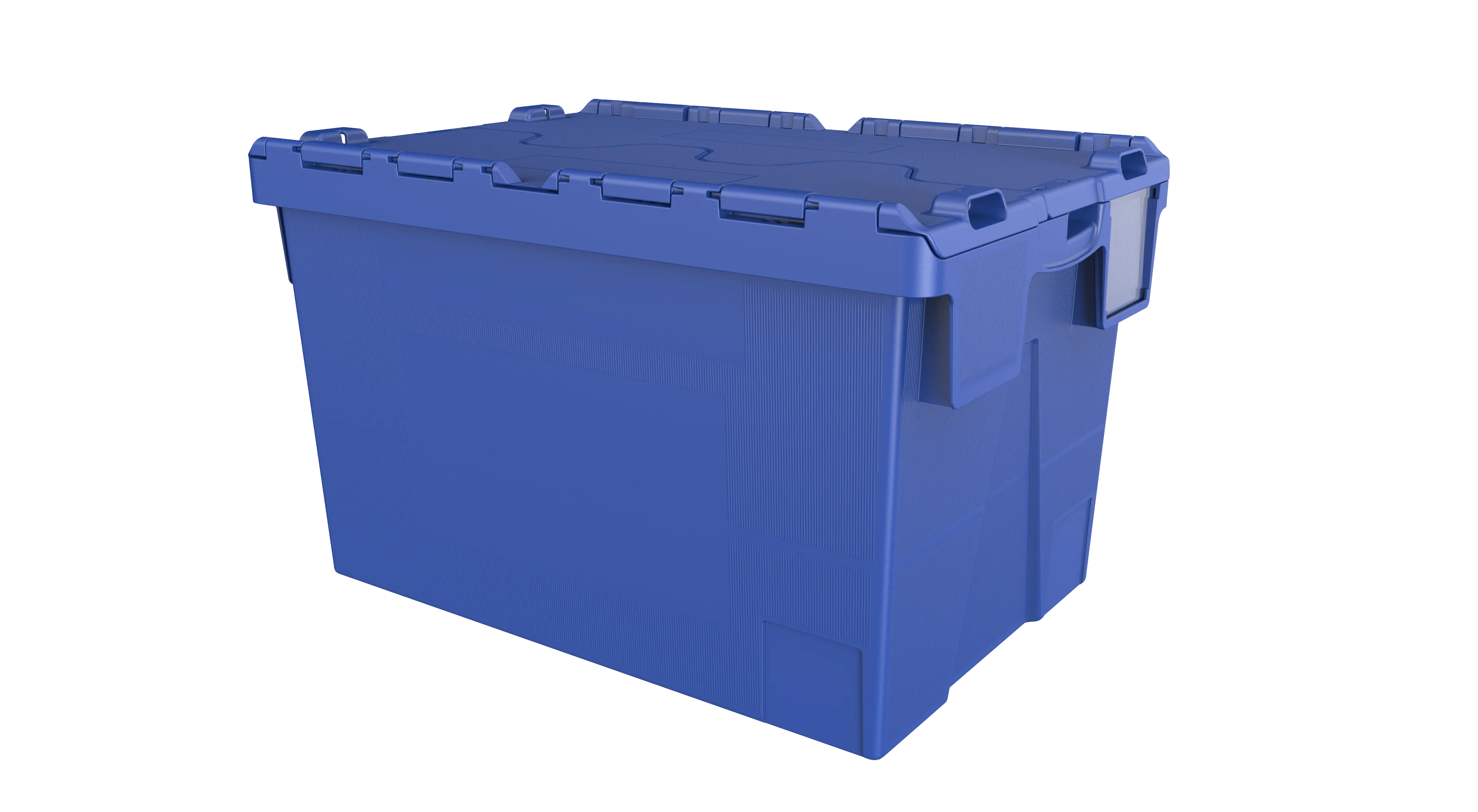 Distribution bin - 600 x 400 x H 367 mm - blue - Transoplast