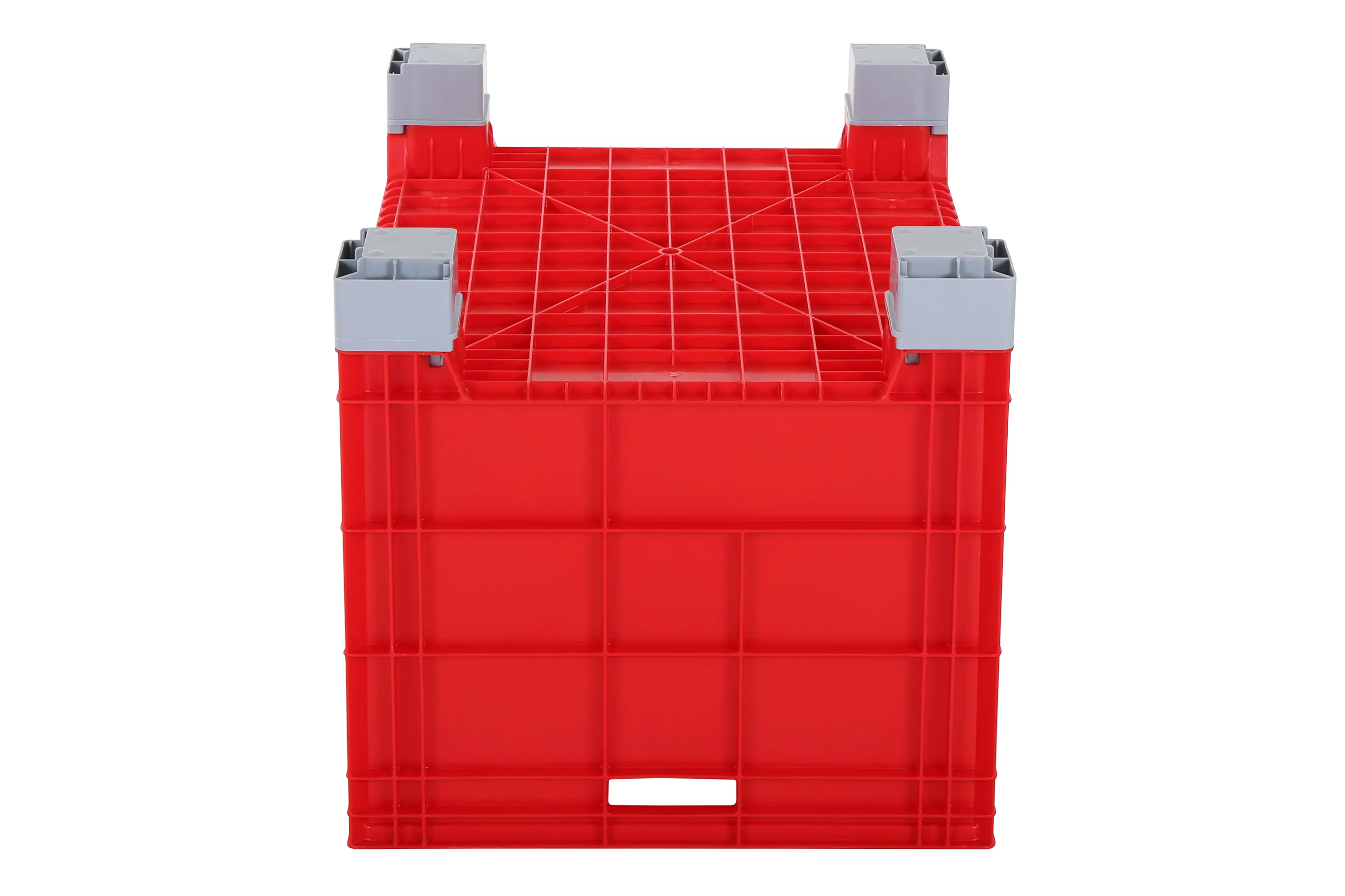 Euronorm stacking bin - 800 x 600 x H 570 mm - red - Transoplastshop