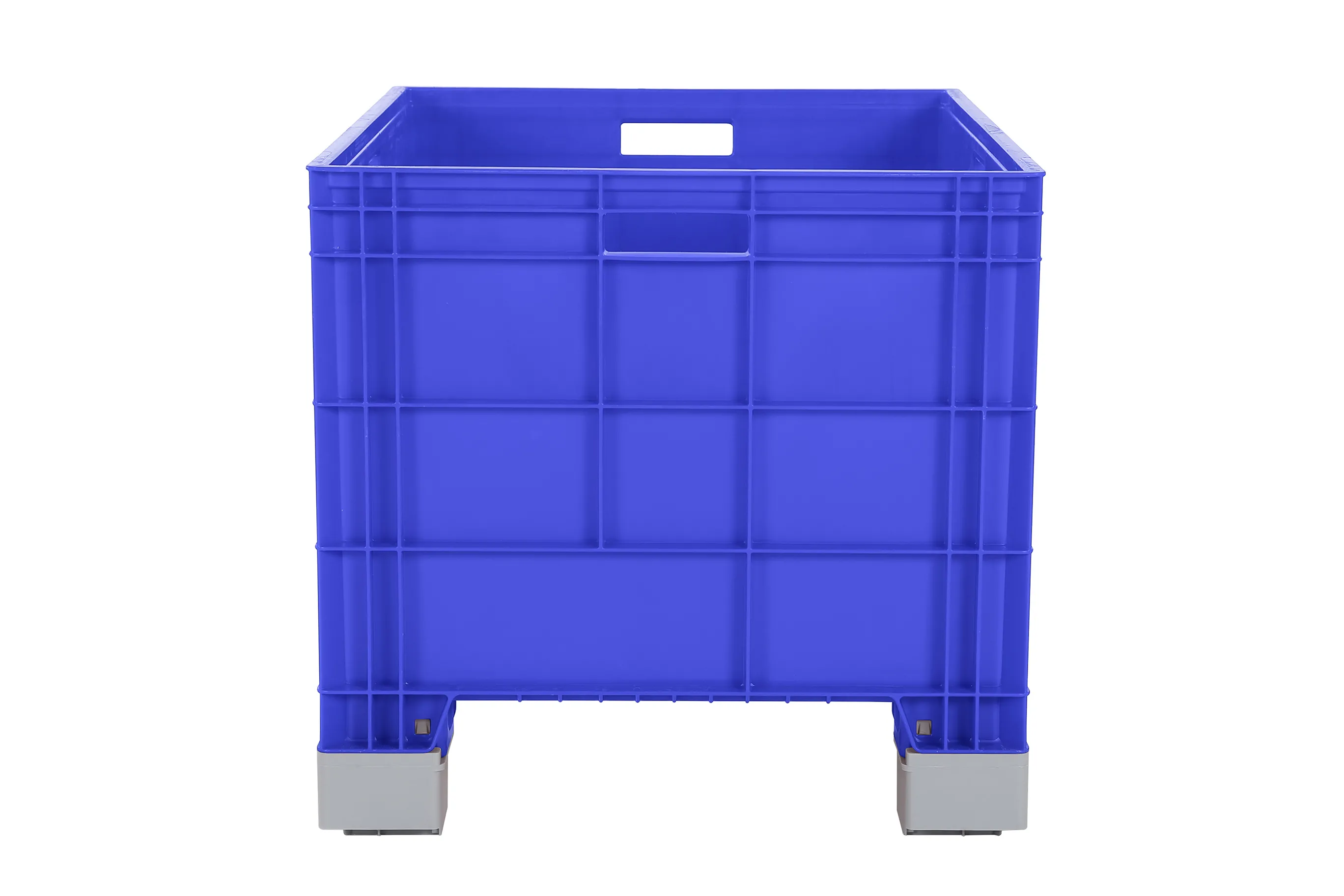 Euronorm stacking bin - 800 x 600 x H 570 mm - blue - Transoplast