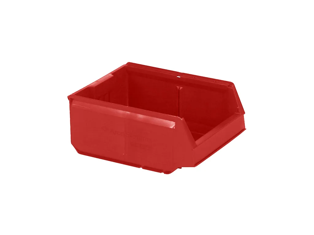 Modular bin - plastic storage bin - type 9067 - red - Transoplast