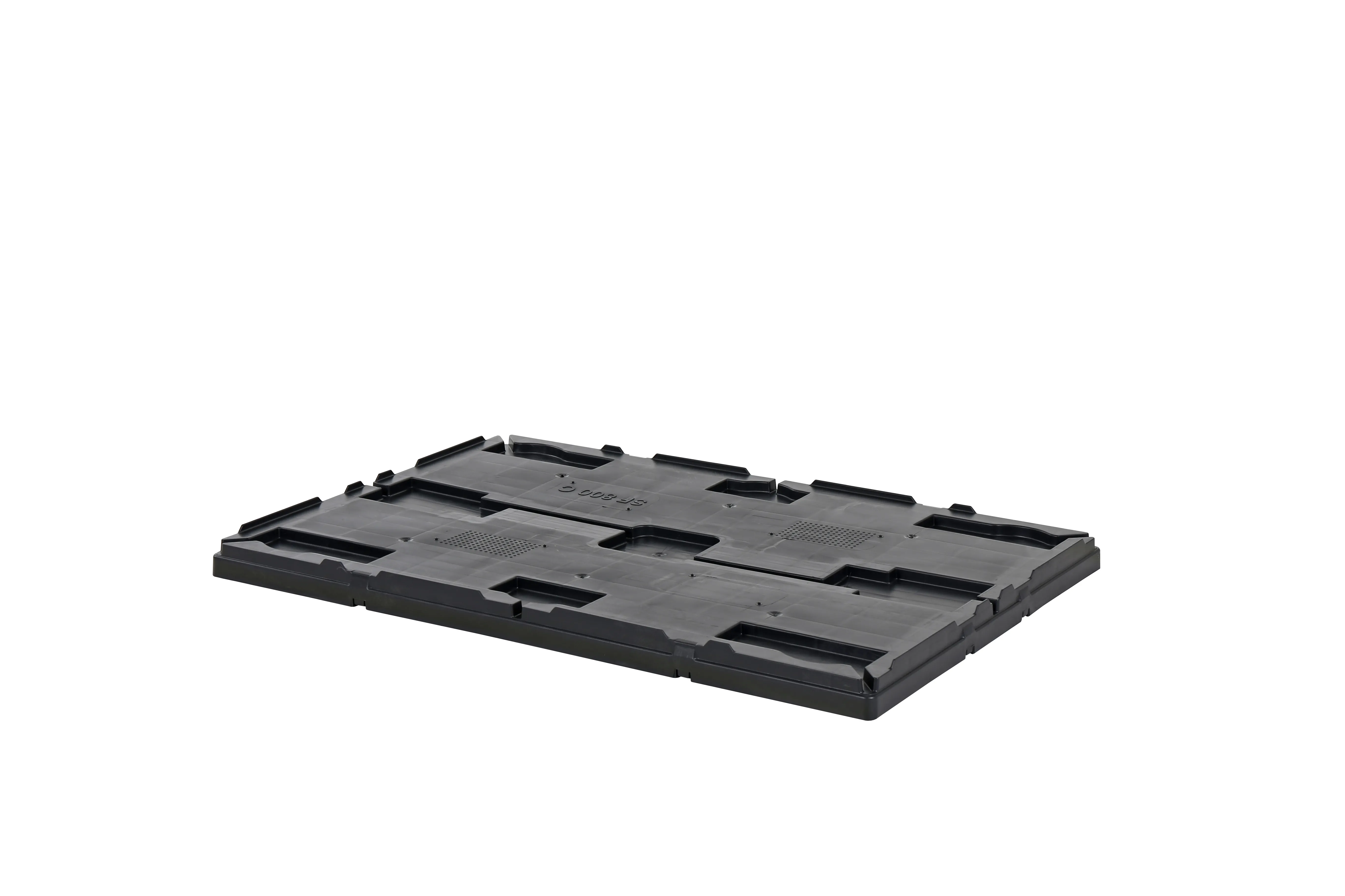 Palettendeckel 1200 x 800 mm mit Zentrierrändern - zur Verwendung mit ...