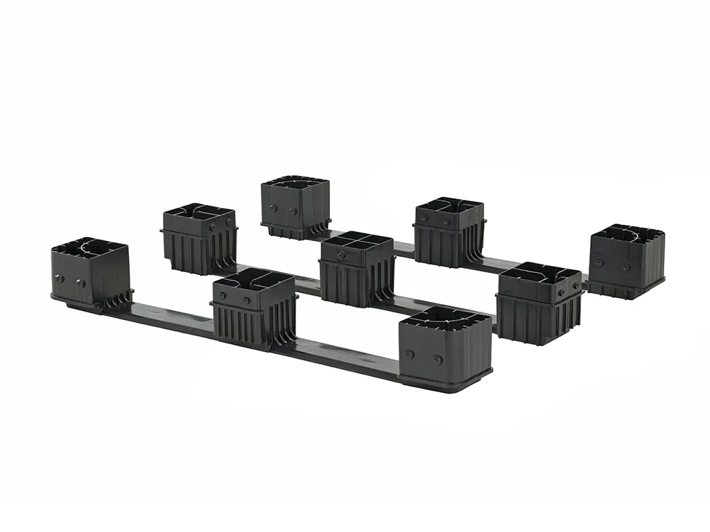 Set of runners for MaxiLog pallet box - 2 outer runners and 1 centre ...