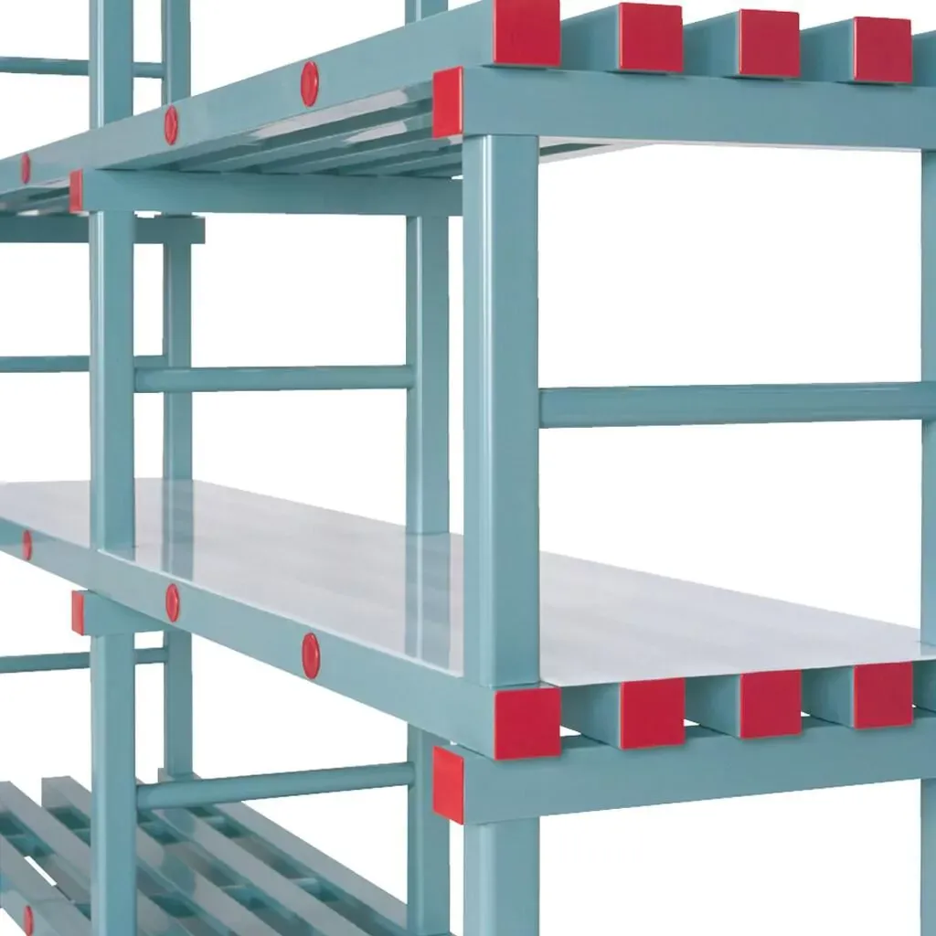 Cover panel for plastic racks - Transoplast
