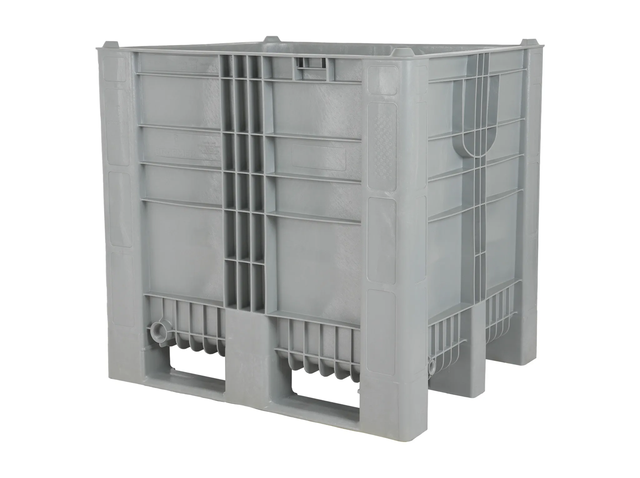 Funnel base pallet box CB3 High - 1200 x 1000 mm - 850 liter - without ...