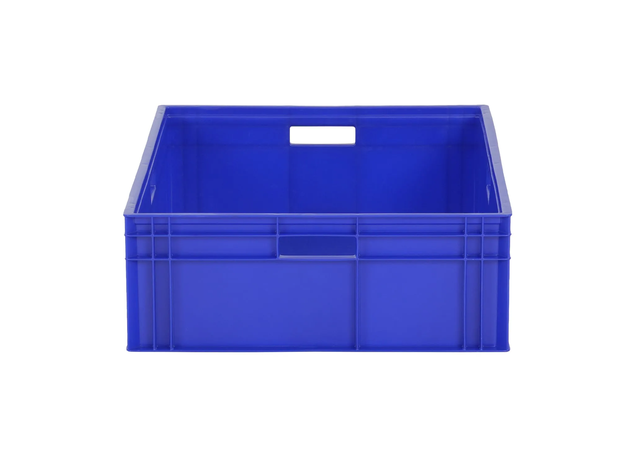 Euronorm stacking bin - 800 x 600 x H 230 mm - blue - Transoplastshop