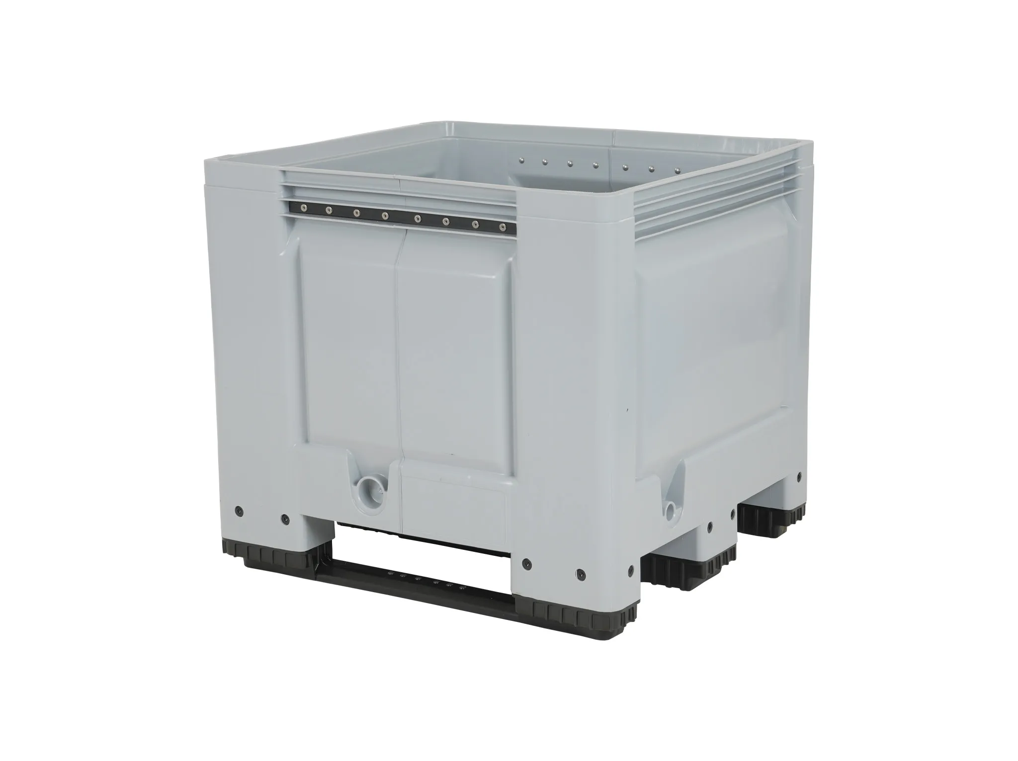 BIG BOX plastic palletbox - 880 x 800 x H 790 mm - 3 runners ...